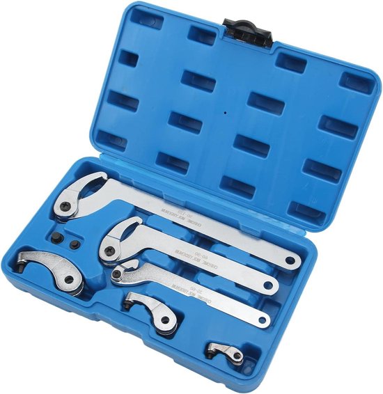 C Hook Wrench Set Deform Resistant Chrome-Molybdenum Steel Practical ...
