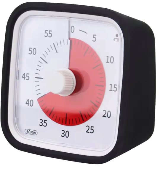 LuukyBB - Visuele Klok - Timer Aftelklok Leerlijn voor Kinderen - Werk ...