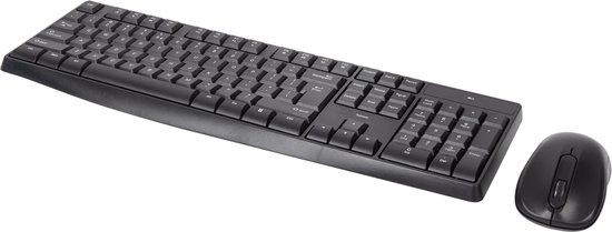 Hama Wireless toetsenbord en muis (QWERTY) | bol