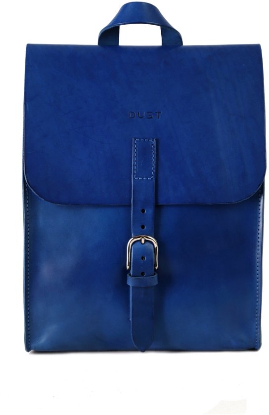 Leren rugzak in Cuoio Blue Mod 120 | bol