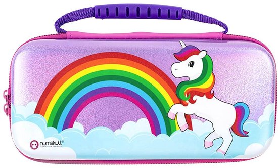 Numskull - Unicorn Nintendo Switch Lite Storage Carry Case | bol