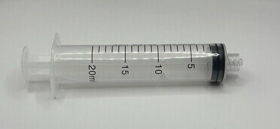 Injectiespuit 20ml - 8 stuks - Doseerspuit met Lange Tuit - Medische ...