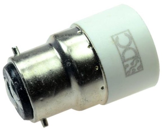 Adapter B22 naar E14 | bol