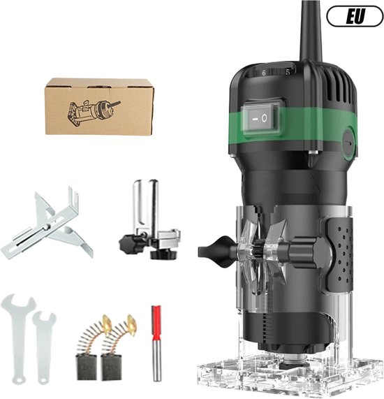 Elektrische Bovenfrees - Bovenfreesmachine - 800 W - 6 Snelheden ...