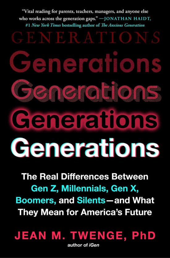 Generations (ebook), Jean M. Twenge, Phd | 9781982181635 | Boeken | bol