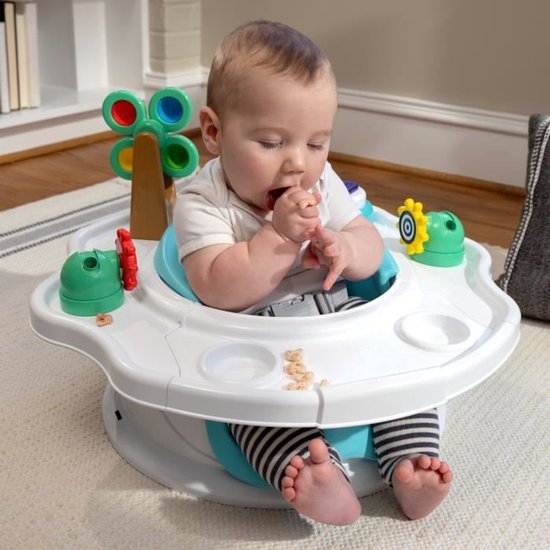 BABY EINSTEIN SuperSeat 3 in 1 - Activiteitenstoel - Verhogingstafel met speelboog met... | bol