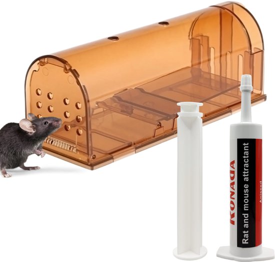 Complete Muizen Vangset – 2x Levend Vangen Muizenval + Ronada Anijs ...