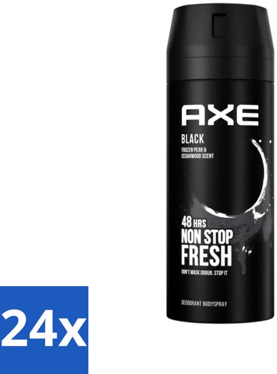 Axe - Deodorant Bodyspray - 48hrs Non Stop Fresh - Black - Frozen Pear ...