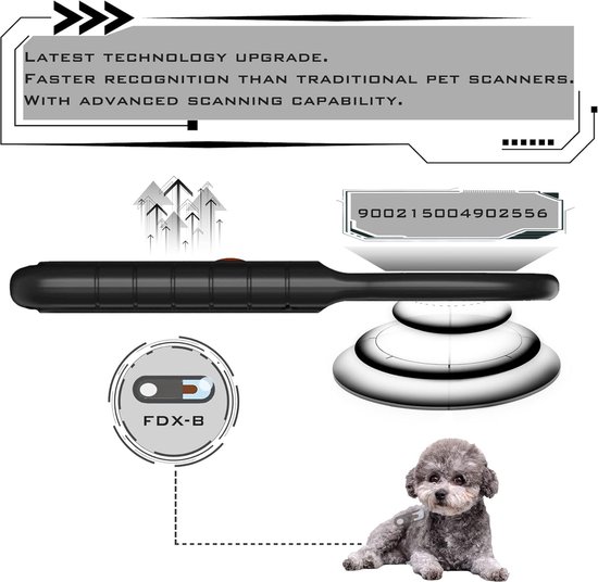 Lexium Chip Reader - Scanner Dieren - Chiplezer voor Huisdieren ...