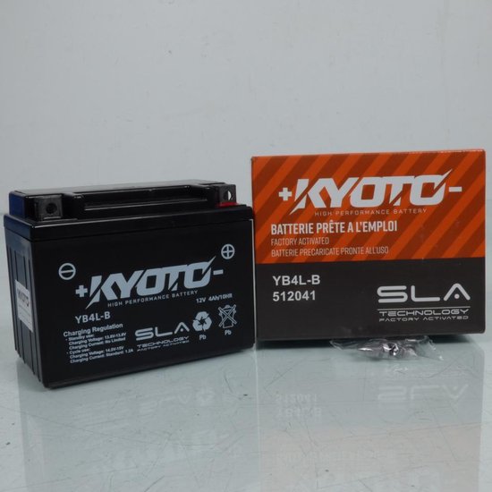 accu sla kyoto voor motor suzuki 250 dr s 1984 tot 1987 yb4l-b sla ...