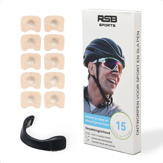 Magnetische Neusstrips voor Betere Ademhaling - Neusspreider set ...