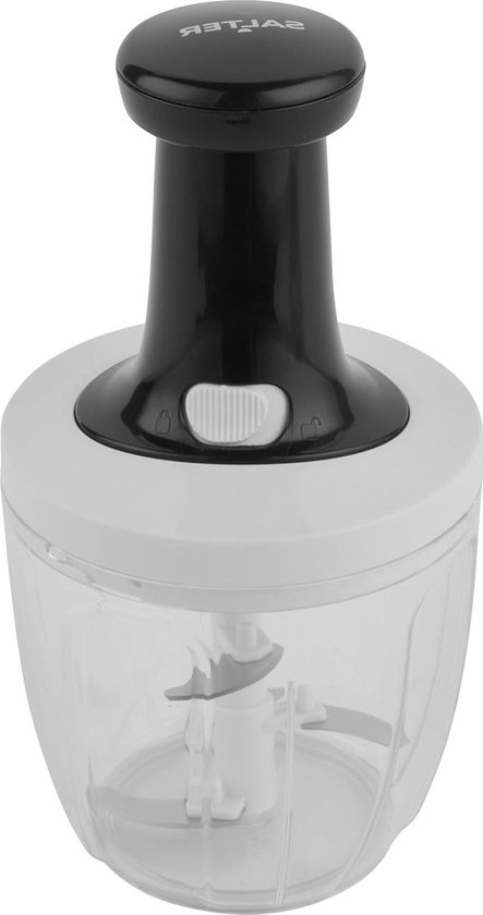 Press Chopper - Hand Dicer - Compact - Rvs - Eenvoudig schoon te maken ...