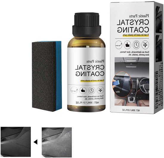 Car Plastic Parts Refurbish Agent - Restaurator en polijstmiddel voor ...