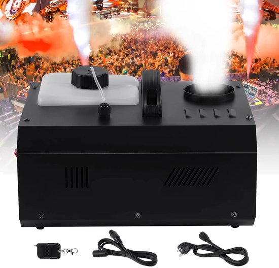 Rookmachine - 1500W Verticale Rookmachine – DMX & Draadloze Besturing ...