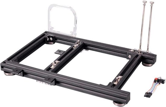 Open Frame Behuizing Warmteafvoer Aluminiumlegering ITX ATX Behuizing ...