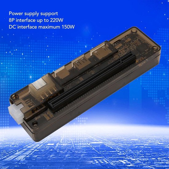 GPU Dock voor Laptop - Externe Grafische Kaart - PCI-E - USB Datakabel ...