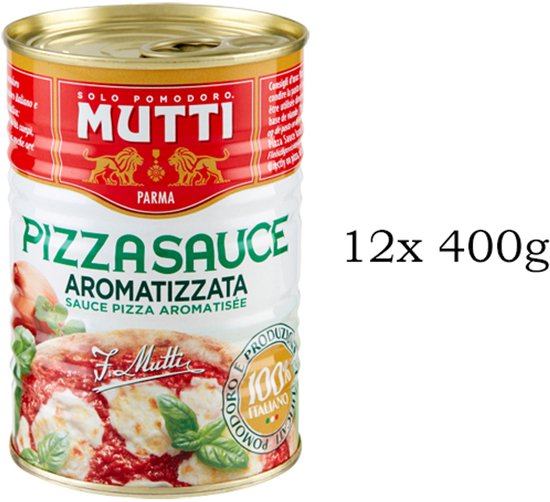 Pizzasaus aromatica | MUTTI | Tray 12x 400g | bol