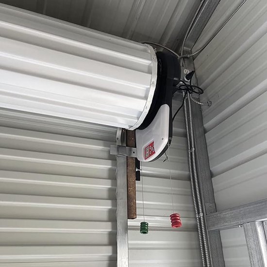 Roll Up Door Opener, Electric Garage Roller Door Opener Motor with 2 ...