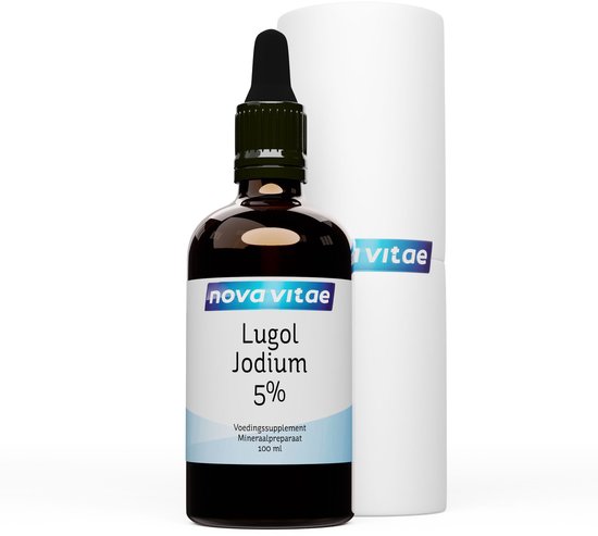 Nova Vitae - Lugol Jodium 5% - Iodine - Vloeibaar - 100 ml - 2000 ...