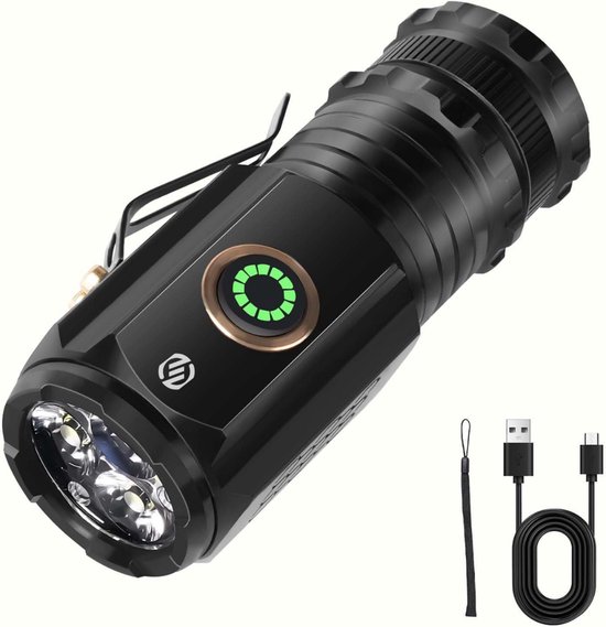 Zaklamp - Militaire Zaklamp Oplaadbaar - Militaire - Militaire Hoofdlamp | bol