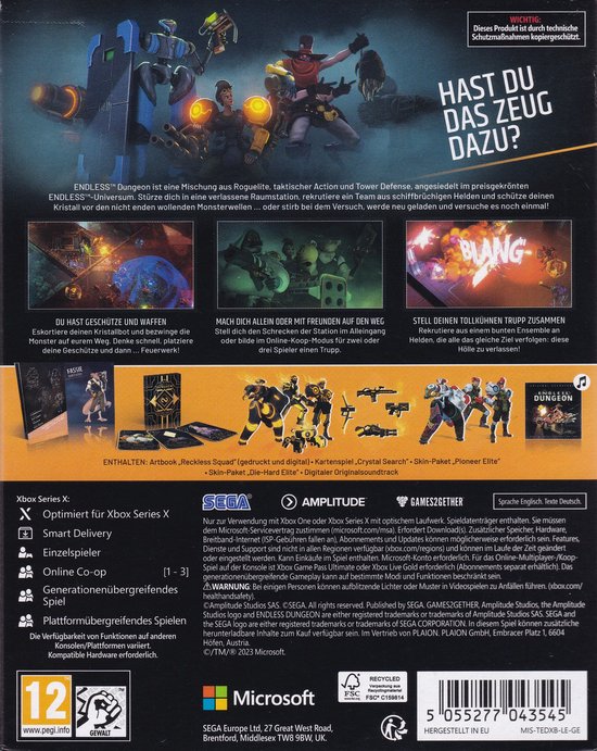 Endless Dungeon - Day One Edition - DE Xbox One Xbox Series X | Games | bol