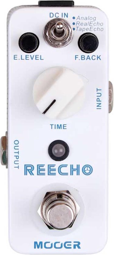 Mooer Audio Reecho Delay - Effect-unit voor gitaren | bol
