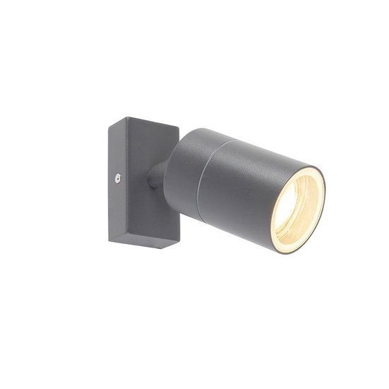 QAZQA solo - Moderne Wandlamp Up Down voor buiten - 1 lichts - D 150 mm ...