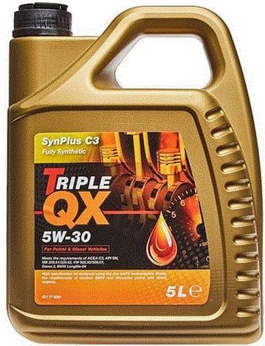 Triple QX Motorolie SynPlus 5W-30 - 5Liter | bol.