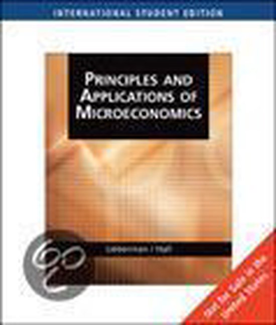 Principles And Applications Of Microeconomics | 9780324548242 | Marc Lieberman | Boeken | bol