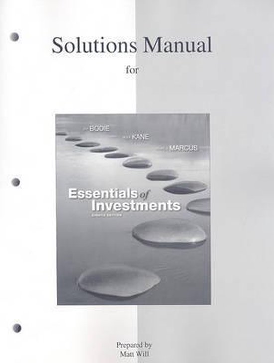 Essentials of Investments | 9780077246013 | Zvi Bodie | Boeken | bol