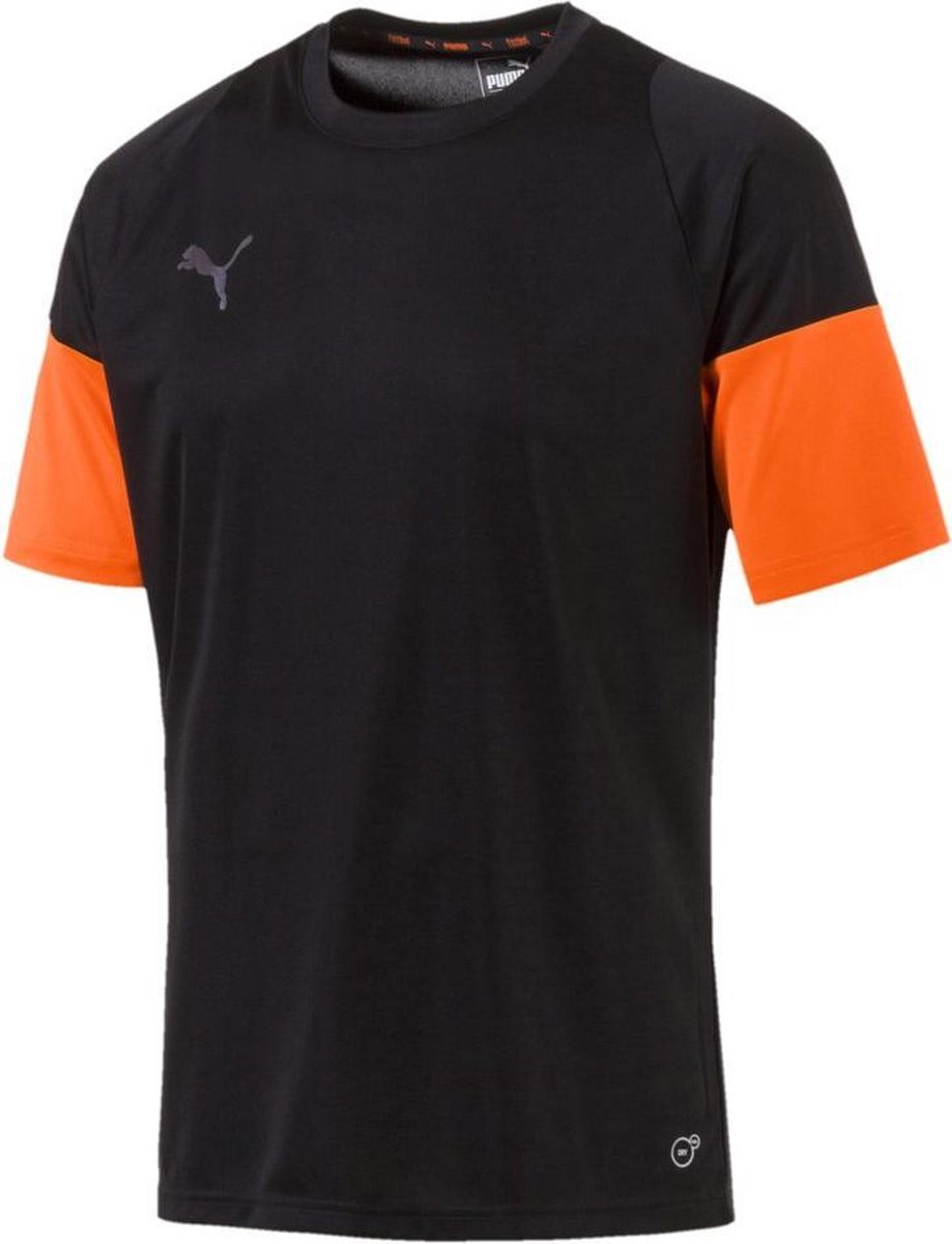 PUMA Football NXT Trainingsshirt Heren - Puma Black/Shocking Orange ...