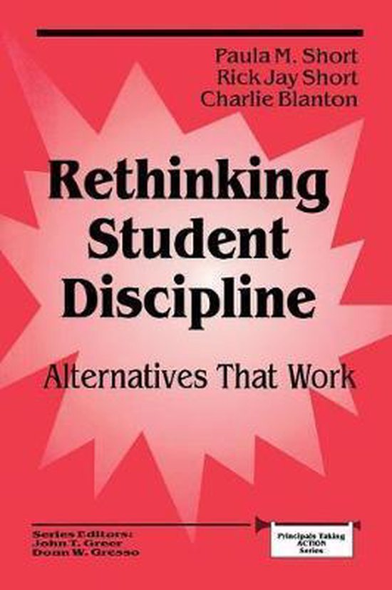 Rethinking Student Discipline | 9780803960855 | Paula Short | Boeken | bol