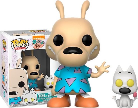 Funko - Animation #320: Rocko with Spunky (Rocko's Modern Life) Pop ...