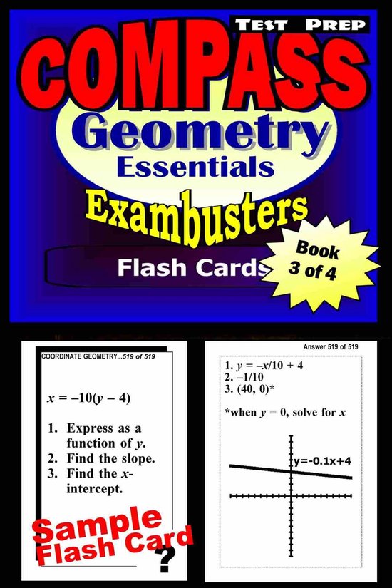 Exambusters Compass 3 - COMPASS Test Prep Geometry Review--Exambusters ...