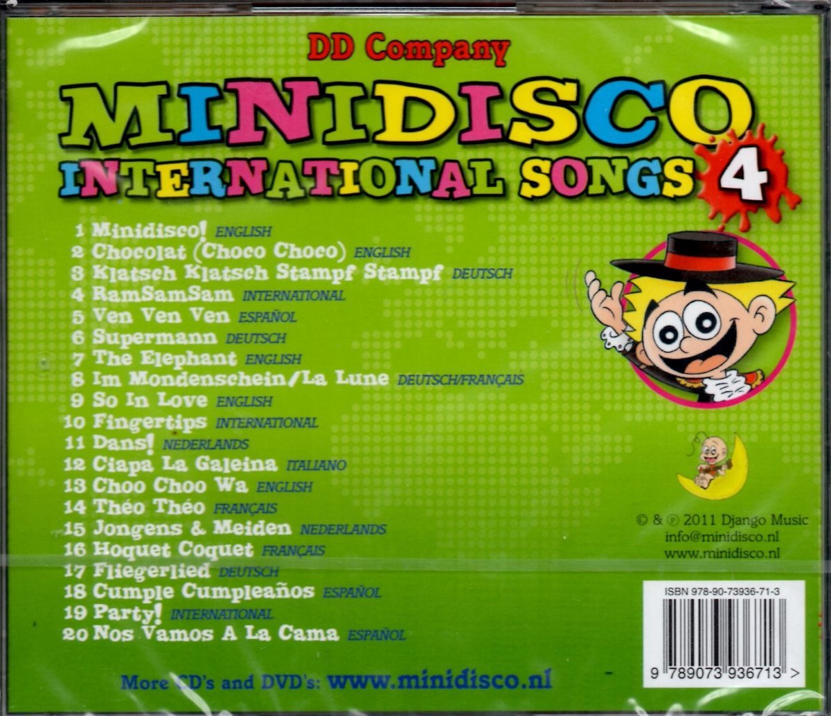 Minidisco - Intl Songs 4, Dd Company | CD (album) | Muziek | bol.com