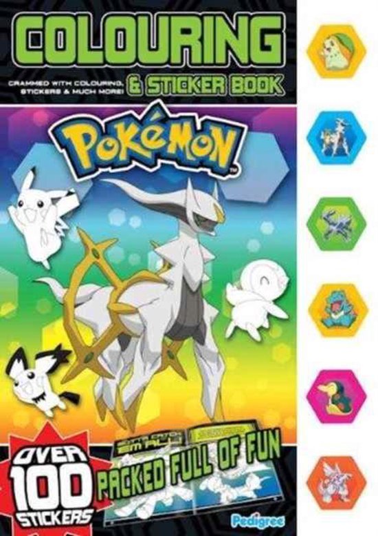 "Pokemon" Colouring Activity Book | 9781906918521 | Boeken | bol.com