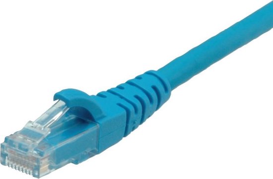 Roline UTP netwerkkabel blauw - CAT6a - 7 meter | bol