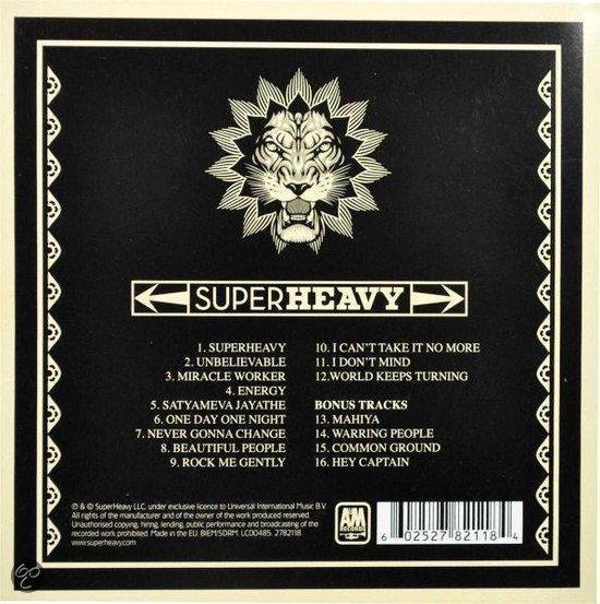 Superheavy (Deluxe Edition), SuperHeavy | CD (album) | Muziek | bol