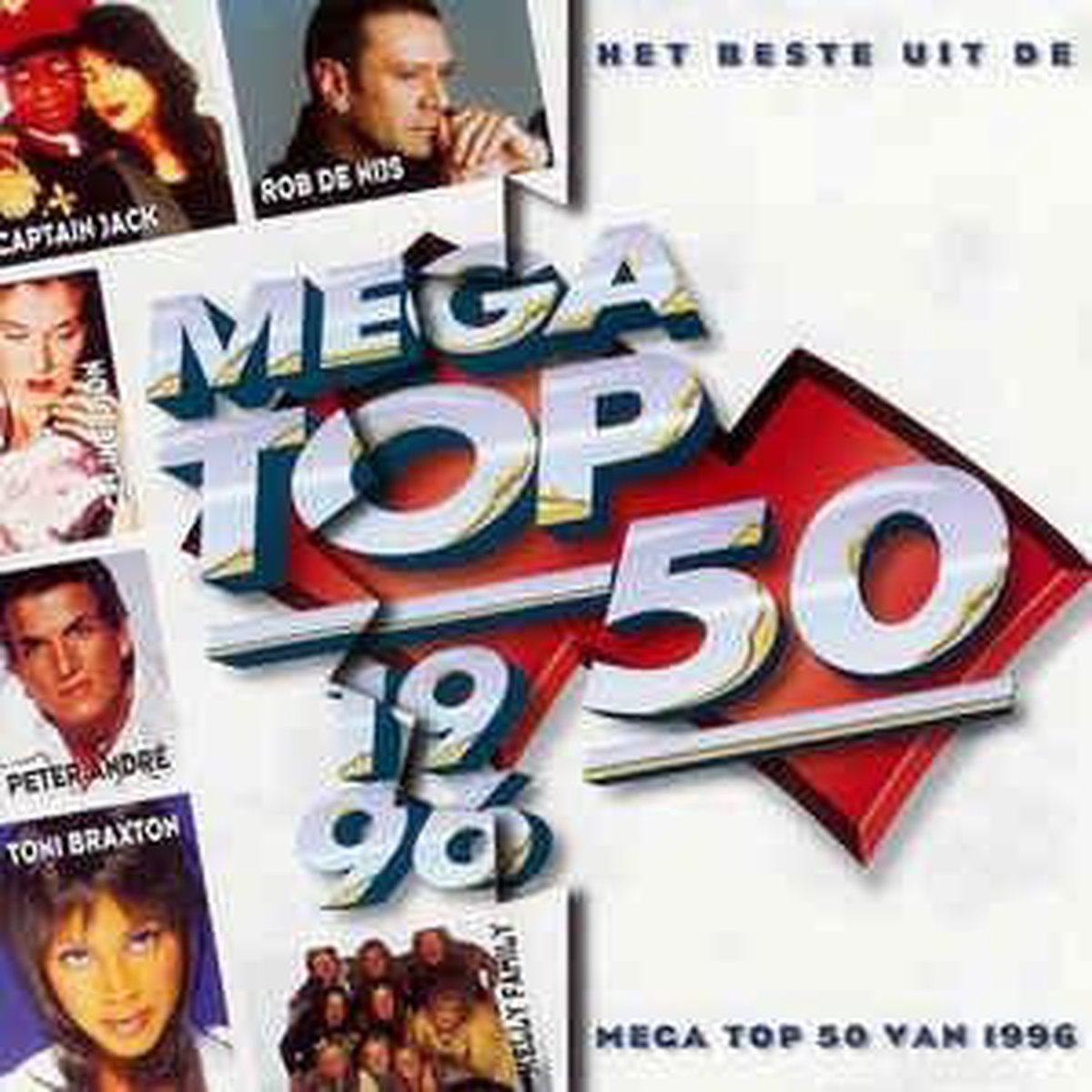 Mega Top 50 1996, meerderen | CD (album) | Muziek | bol