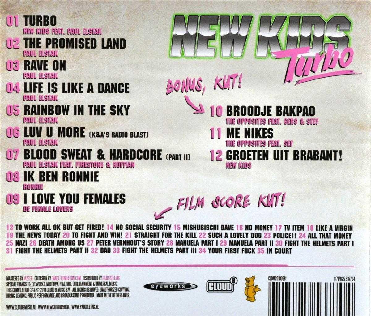 bol.com | New Kids Turbo Soundtrack, New Kids | CD (album) | Muziek