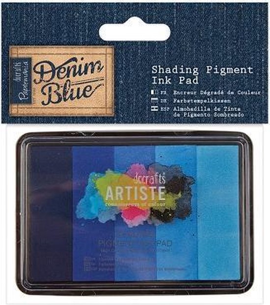 Shading Pigment Ink Pad (5pk) - Denim Blue | bol.com