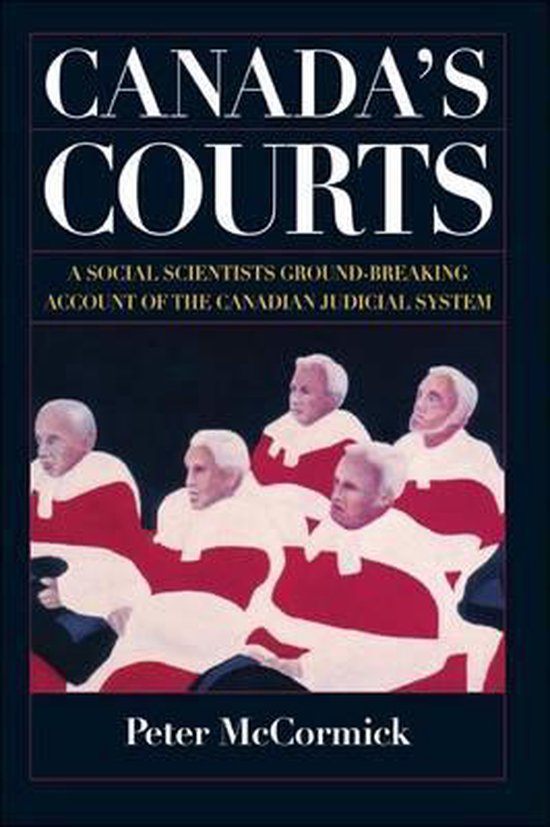 Canadian Courts | 9781550284348 | Peter Mccormick | Boeken | bol