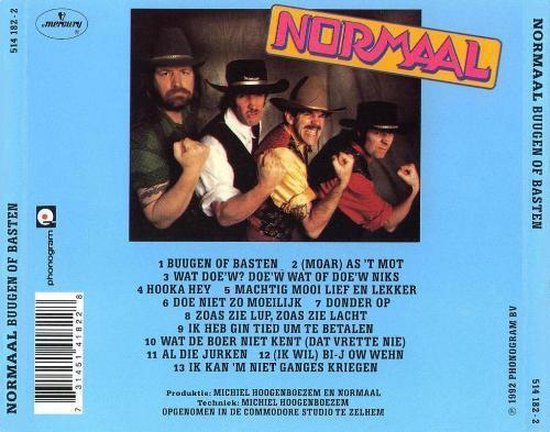 Buugen Of Barsten, Normaal | Muziek | bol