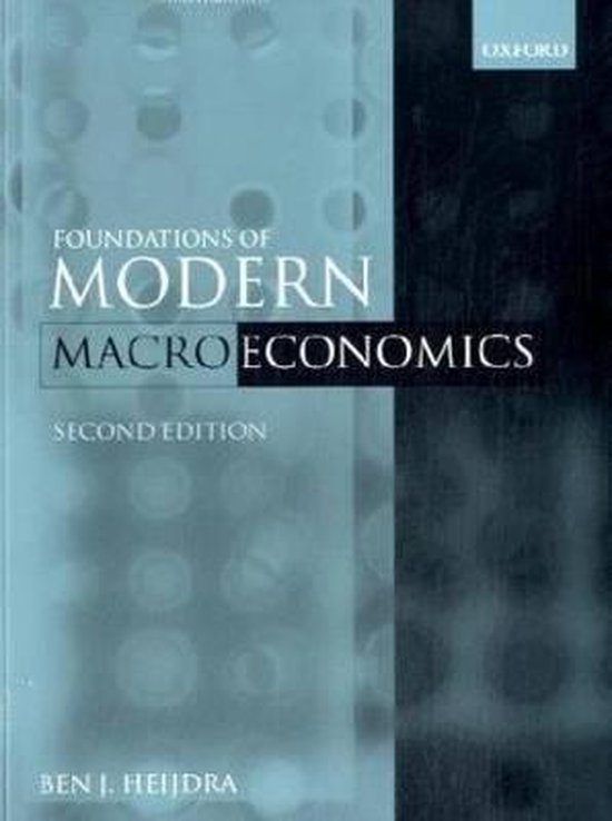 Foundations of Modern Macroeconomics Text and Manual Set ...