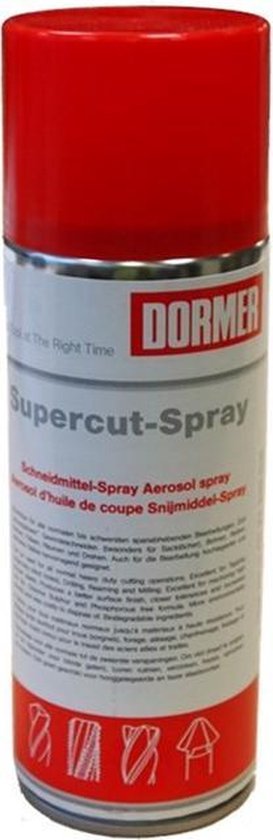 Huile de coupe Dormer M200 Supercut Spray 400ml-6pcs | bol.com