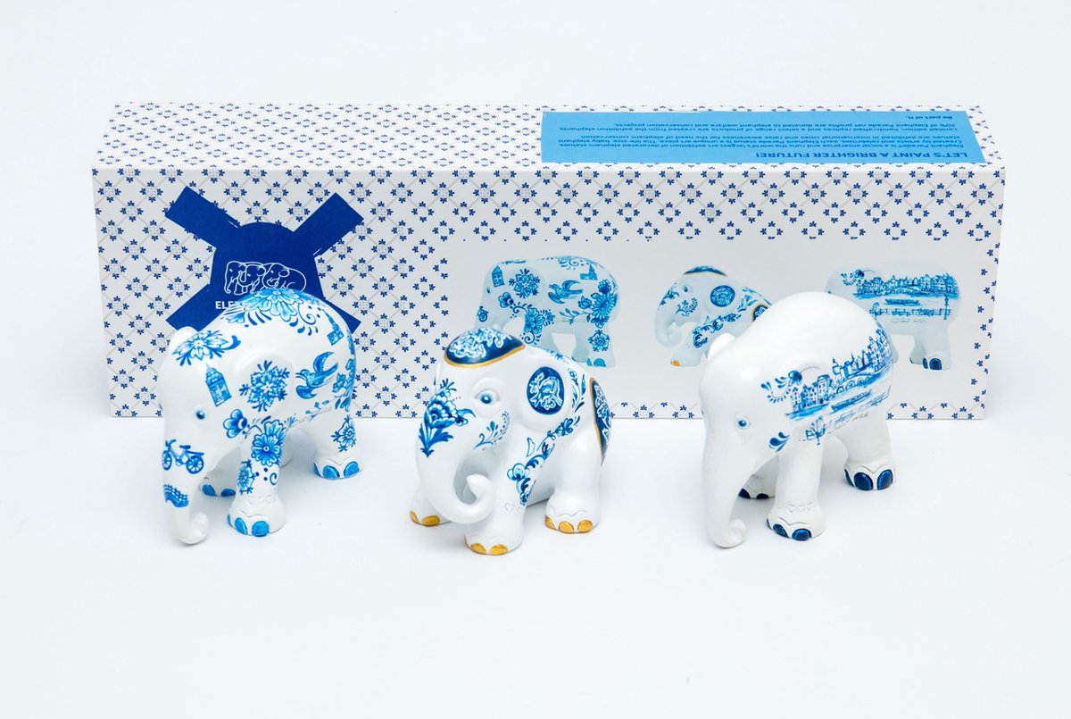 Elephant Parade Delft Blue - Multipack - Handgemaakt ...