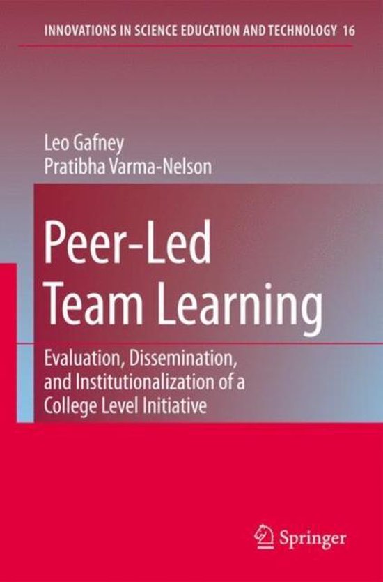Peer-Led Team Learning | 9781402061851 | Leo Gafney | Boeken | bol.com