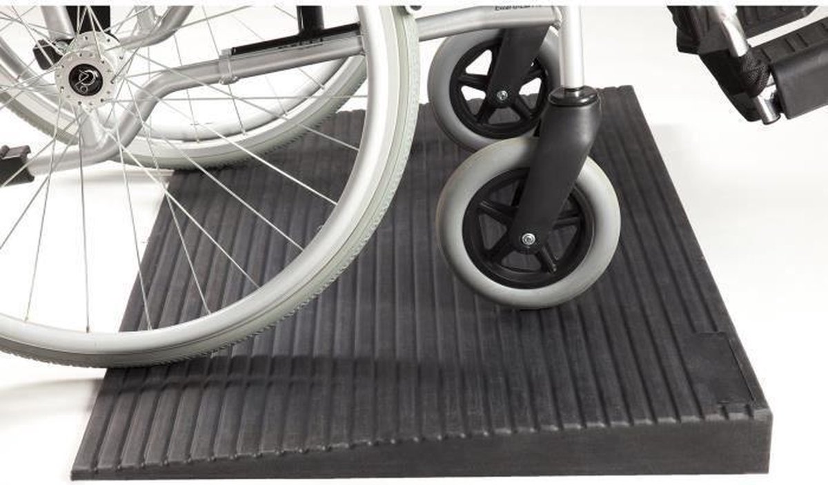 bol.com | Drempelhulp Rubber Budget - 50 mm Hoog - Oprijplaat Voor ...