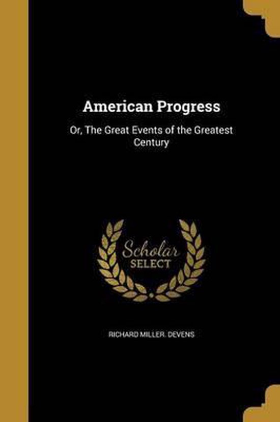 American Progress, Onbekend | 9781360238074 | Boeken | bol.com