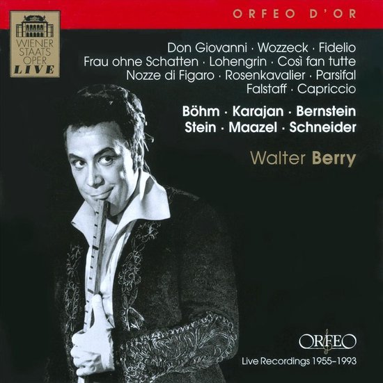 Walter Berry Sings Various Arias, Orchester der Wiener Staatsoper | CD ...